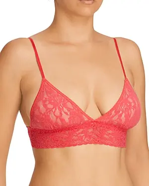 Hanky Panky Signature Lace Padded Bralette Coral Rose