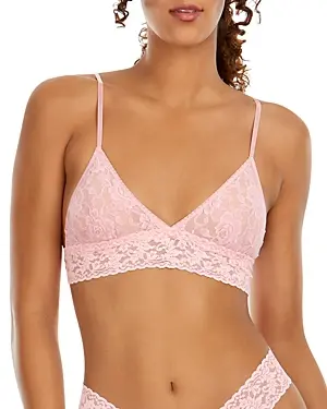 Hanky Panky Signature Lace Padded Bralette Pink Lemonade