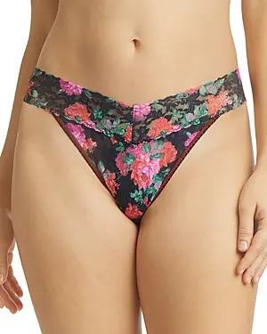 Hanky Panky Signature Lace Original Rise Thong Autobiogra