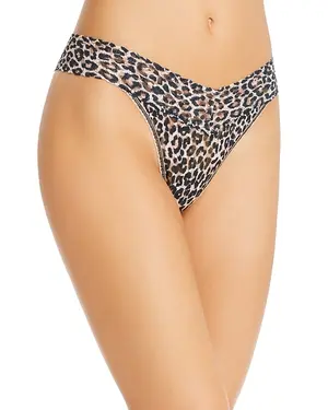 Hanky Panky Signature Lace Original Rise Thong Classic Leopard