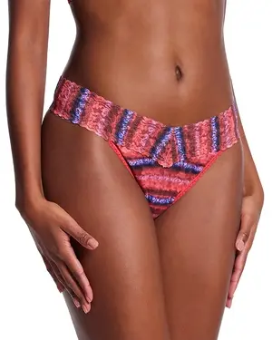 Hanky Panky Signature Lace Original Rise Thong Dip Dye