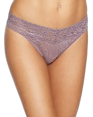 Hanky Panky Signature Lace Original Rise Thong Dusk
