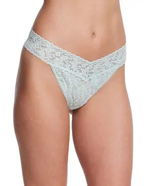 Hanky Panky Signature Lace Original Rise Thong Low Tide