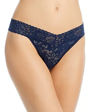 Hanky Panky Signature Lace Original Rise Thong Nightshade