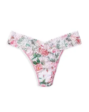 Hanky Panky Signature Lace Original Rise Thong - Rococo Rose