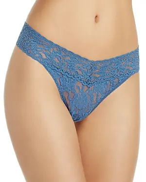 Hanky Panky Signature Lace Original Rise Thong Storm Cloud