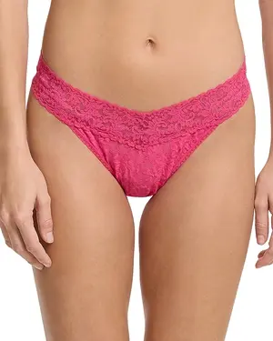 Hanky Panky Signature Lace Original Rise Thong Un-beet-able