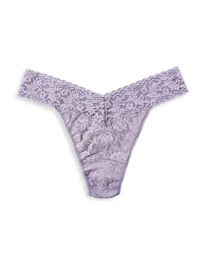 Hanky Panky Signature Lace Original Rise Thong Violet Daze