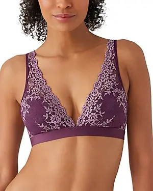 Wacoal WACOAL Embrace Lace Convertible Soft Cup Wireless Bra Ital Pl/va