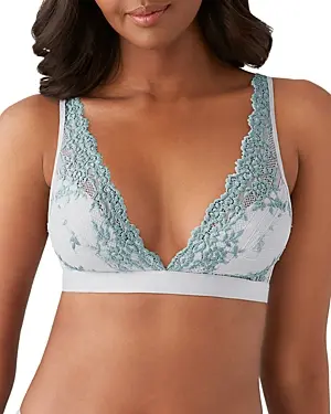 Wacoal WACOAL Embrace Lace Convertible Soft Cup Wireless Bra Micro Chip/tourmaline