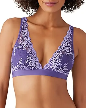 Wacoal WACOAL Embrace Lace Convertible Soft Cup Wireless Bra Mystical
