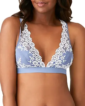 Wacoal WACOAL Embrace Lace Convertible Soft Cup Wireless Bra Wild Wind/egret