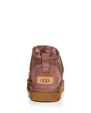 UGG Classic Ultra Mini Shearling Booties - Portobello