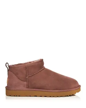 UGG Classic Ultra Mini Shearling Booties - Portobello