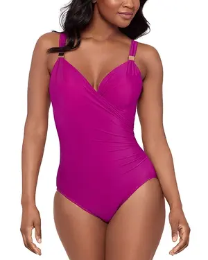 Miraclesuit Razzle Dazzle Siren One-piece Swimsuit - Framboise