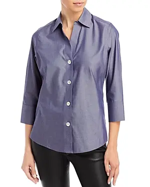 Foxcroft Paityn Non-iron Shirt - Midnight Sky