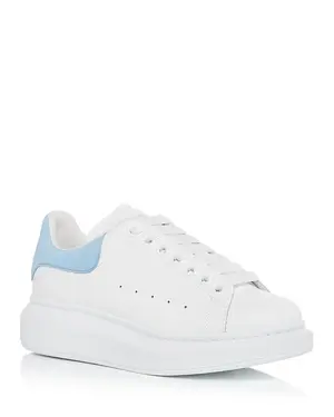 Alexander McQueen Oversized Sneakers - White/pale Blue