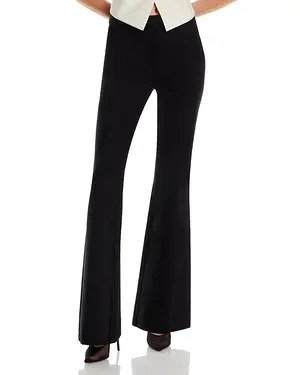 Black Flared Trousers