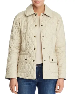 Barbour Beadnell Quilted Jacket - Pearl