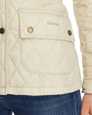Barbour Beadnell Quilted Jacket - Pearl