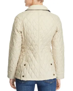 Barbour Beadnell Quilted Jacket - Pearl