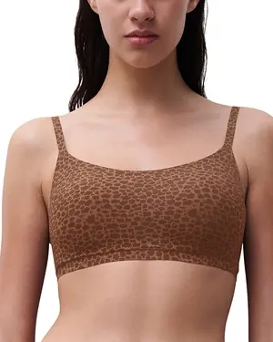 Chantelle Soft Stretch Scoop Bralette - Wild Brown
