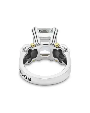 Lagos Glacier Topaz Ring - White
