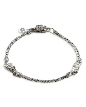 John Hardy Legends Naga Dragon Station Link Bracelet