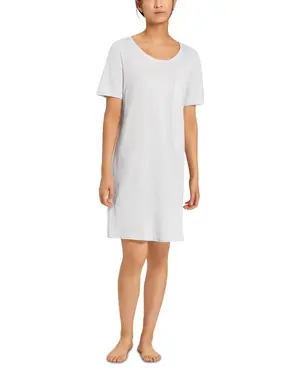 Hanro Cotton Deluxe Sleepshirt - Blue Glow