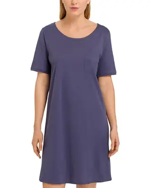 Hanro Cotton Deluxe Sleepshirt Nightshade