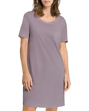 Hanro Cotton Deluxe Sleepshirt Orchid