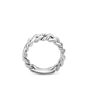 David Yurman Belmont Curb Link Ring - Silver