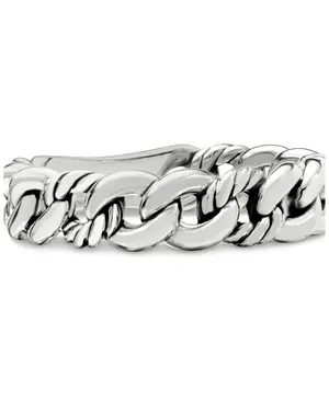 David Yurman Belmont Curb Link Ring - Silver