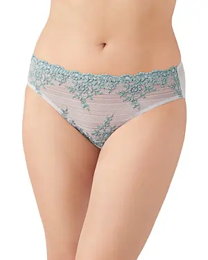Wacoal Embrace Lace Bikini Micro Chip/tourmaline