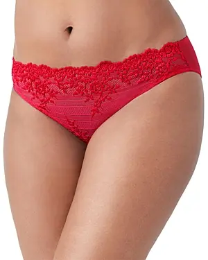 Wacoal Embrace Lace Bikini Persian Red