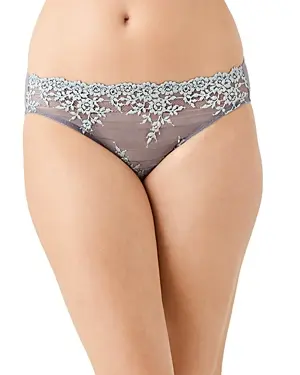 Wacoal Embrace Lace Bikini Satellite/hushed Green