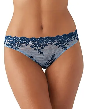 Wacoal Embrace Lace Bikini Winward Blue/ Titan