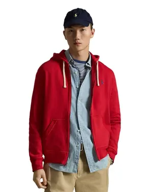 Polo Ralph Lauren Classic Full-zip Hoodie - Rl Red