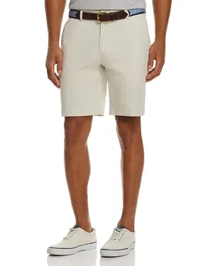 Vineyard Vines Breaker Regular Fit 9" Cotton Shorts - Stone