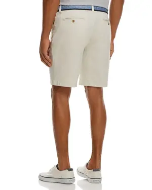 Vineyard Vines Breaker Regular Fit 9" Cotton Shorts - Stone