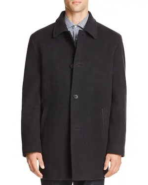 Cole Haan Leather Coats For Men