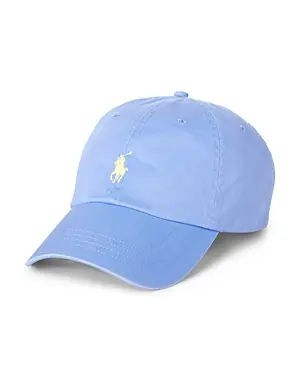 Polo Ralph Lauren Pony Chino Baseball Cap Cabana Blue