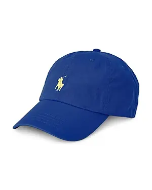 Polo Ralph Lauren Pony Chino Baseball Cap Fall Royal Blue