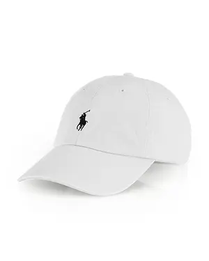 Polo Ralph Lauren Signature Pony Cap - White