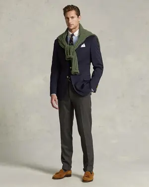 Polo Ralph Lauren Polo Wool Twill Blazer - Navy
