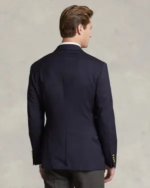 Polo Ralph Lauren Polo Wool Twill Blazer - Navy