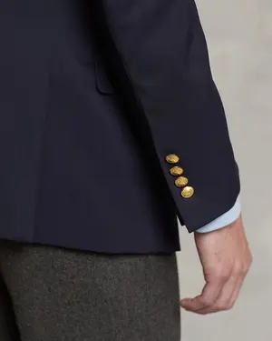 Polo Ralph Lauren Polo Wool Twill Blazer - Navy