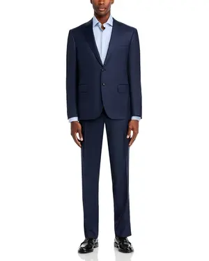 Canali Siena Sharkskin Classic Fit Suit