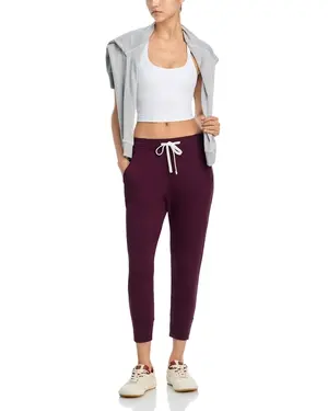 Splits59 Reena Drawstring Sweatpants - Dark Cherry