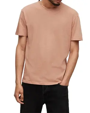 ALLSAINTS Figure Tee Washed Brick Pink